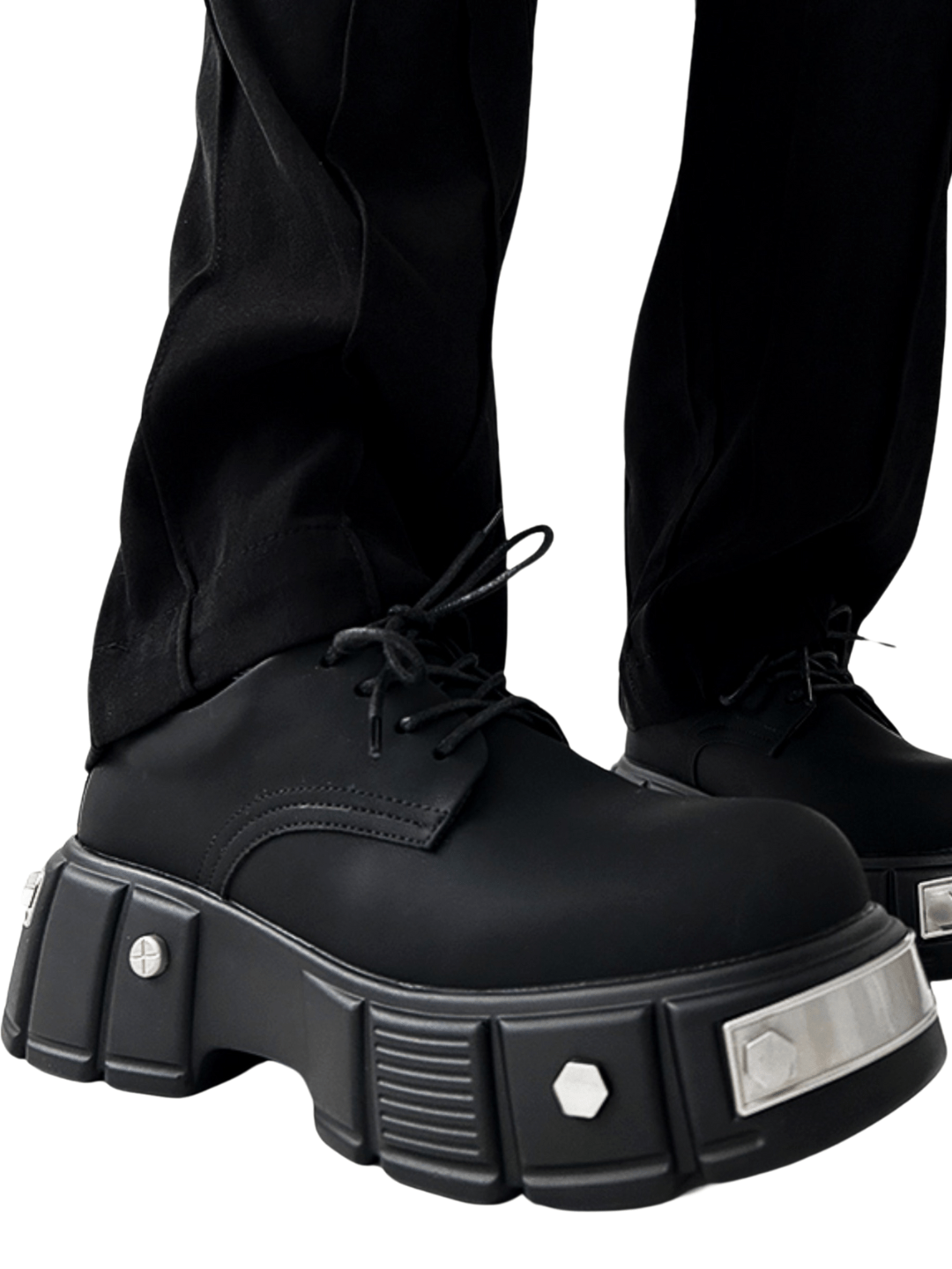 Iron-toe Derby Shoes na1129 – Nanostudio