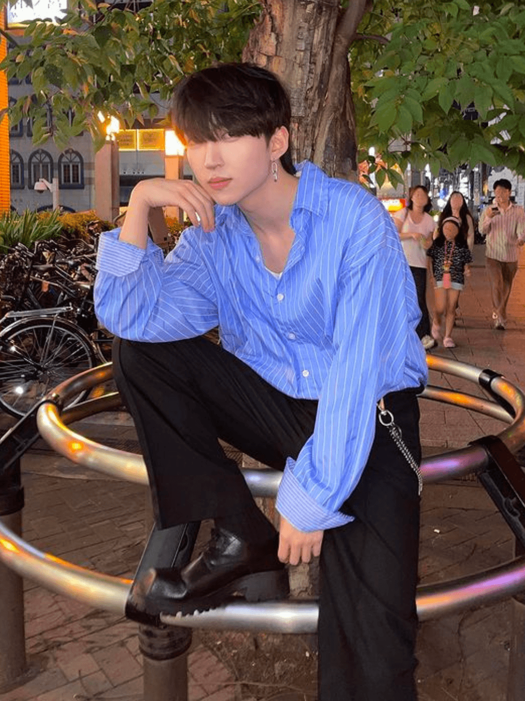 [pradox.0] Striped overshirt pr20 – Nanostudio