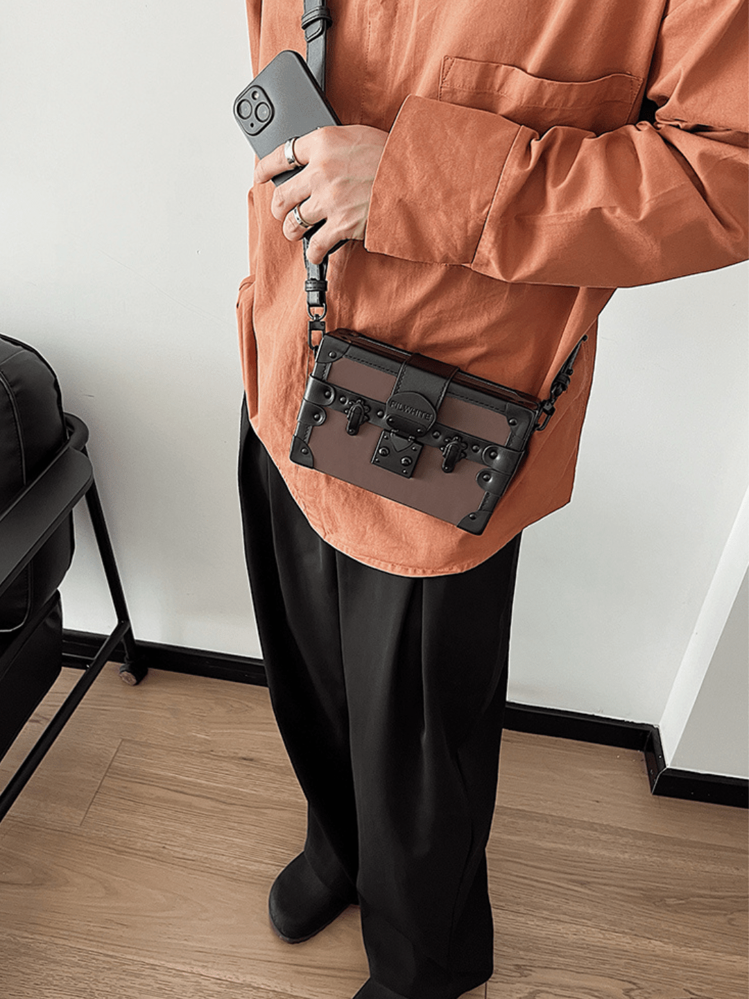 neutral wind crossbody square bag na862 – Nanostudio